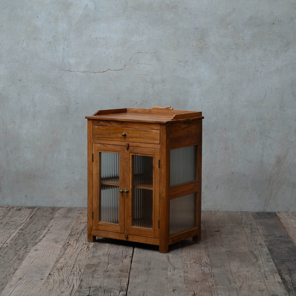 Buy Alios Wooden Door Cabinet - Reclaimed Wood Storage | The Vintage Realm